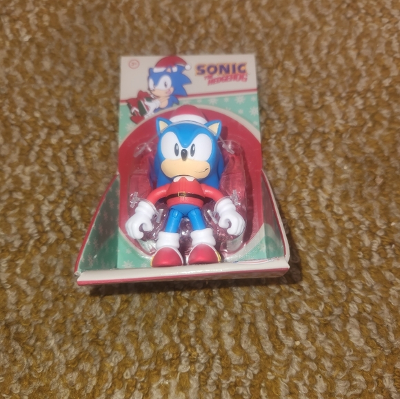 Toys | Sonic The Hedgehog 25 Christmas Santa Action Figure | Poshmark
